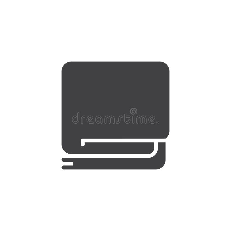 Icono Doblado Del Vector De La Bufanda Ilustración del Vector ...