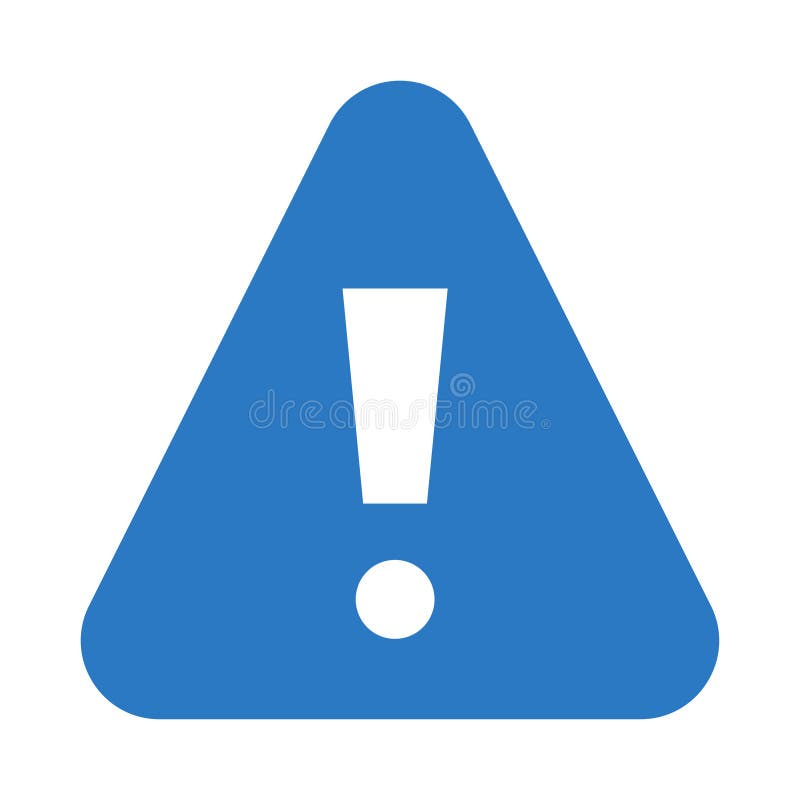 Icono Doble Del Color De Los Glyphs Del Error Stock de ilustración ...