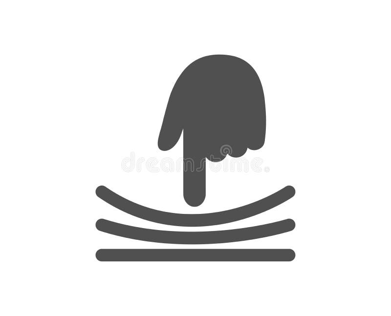 Icono Elástico Muestra Material De La Resistencia Vector Ilustración ...