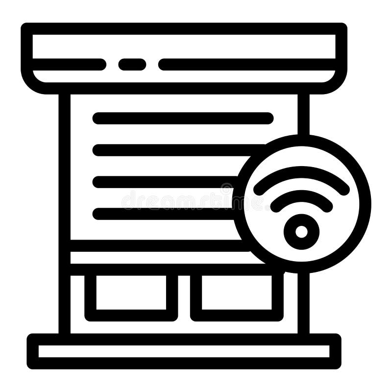 Vector Elegante Del Sistema De Los Iconos De La Lumbrera Ilustración ...