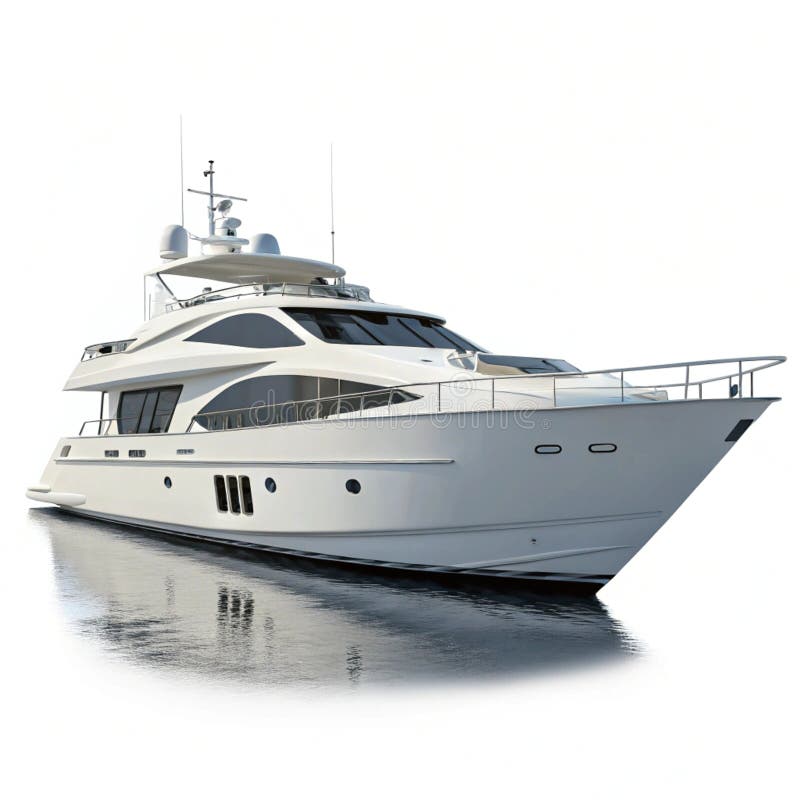 Icono En Yate 3d Sobre Fondo Transparente Stock de ilustración ...