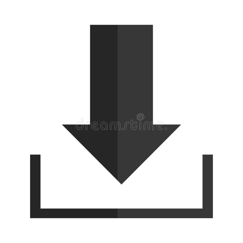 Icono Gris De La Transferencia Directa Stock de ilustración ...