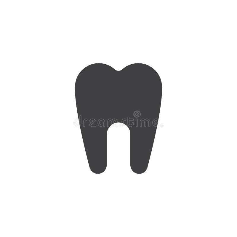 Icono Humano Del Vector Del Diente Ilustración del Vector - Ilustración ...