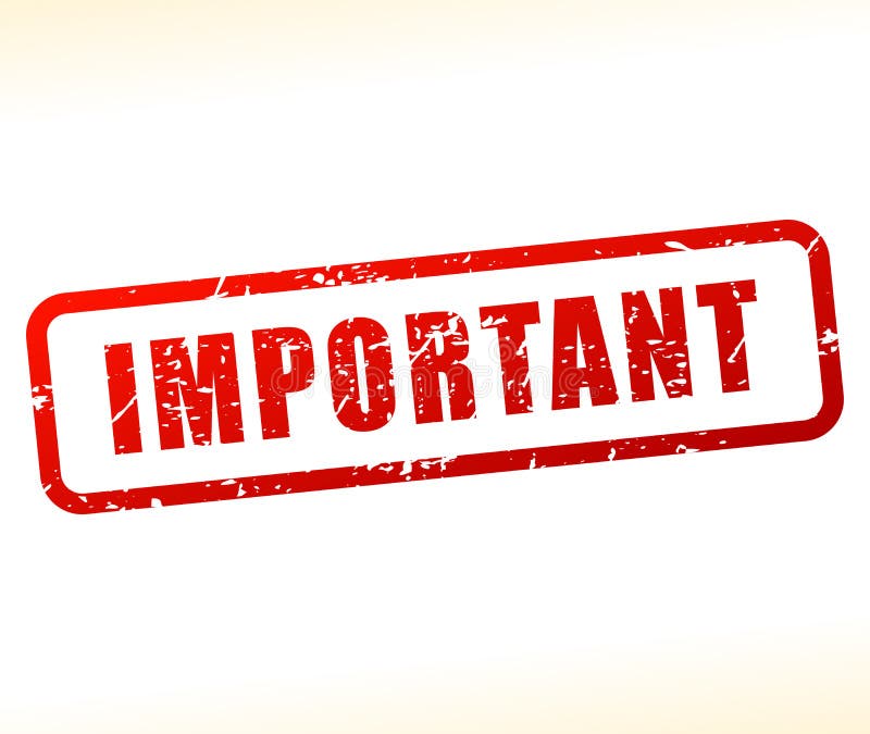 Icono Importante En El Fondo Blanco Ilustración del Vector ...