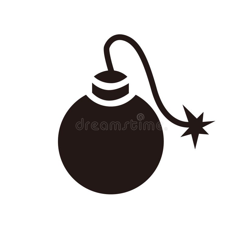 Icono Inflamable Icono Explosivo Stock de ilustración - Ilustración de ...