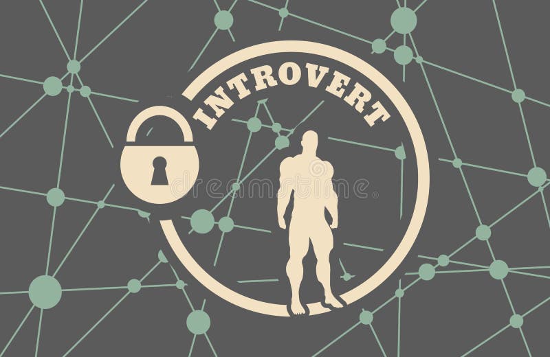 Icono Introvertido De La Metáfora Ilustración del Vector - Ilustración ...