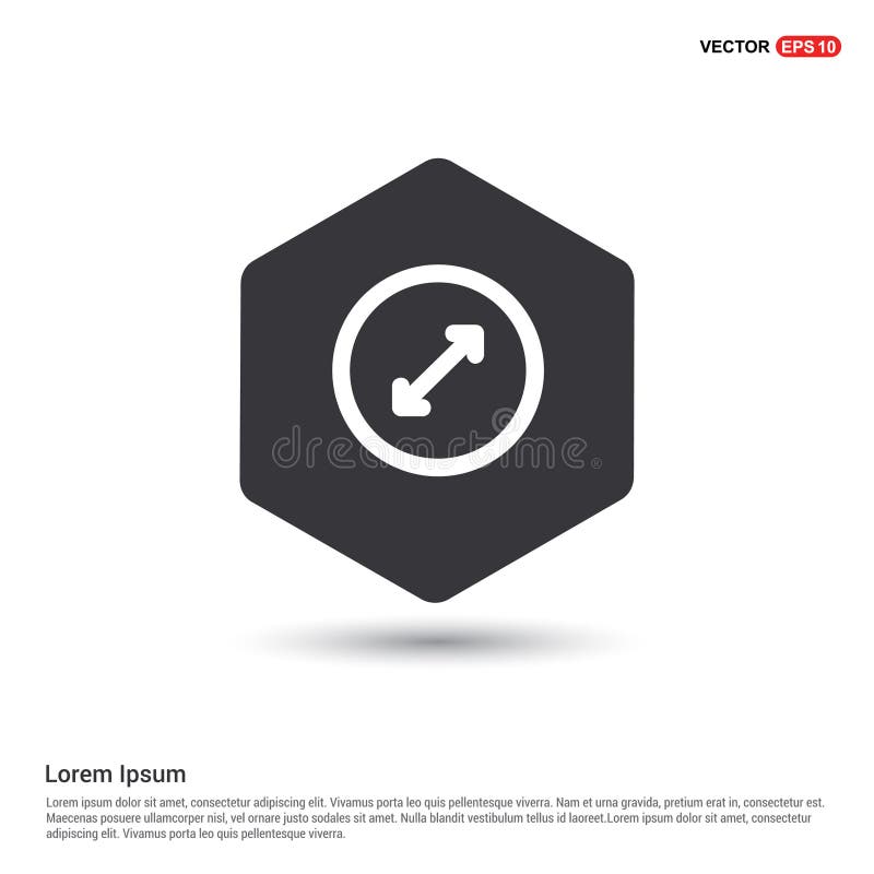 Icono Lateral De La Flecha 2 Ilustración del Vector - Ilustración de ...