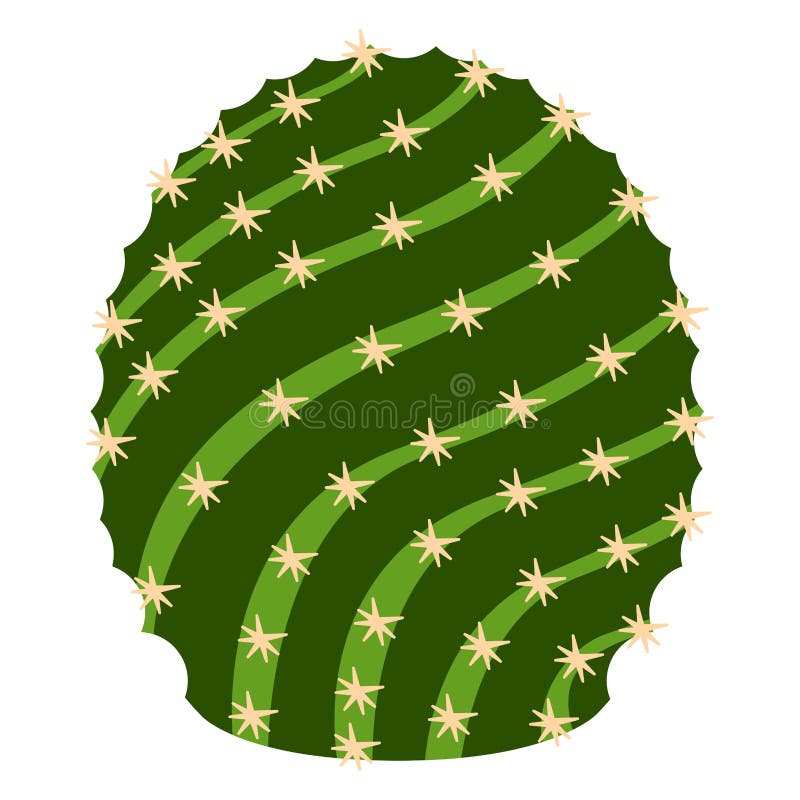 Icono lindo del cactus ilustración del vector. Ilustración de espina ... Icono lindo del cactus ilustración del vector. Ilustración de espina ...