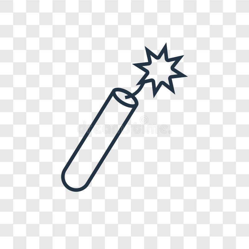 Vector Explosivo Del Icono Aislado En El Fondo Blanco, Concepto Del ...