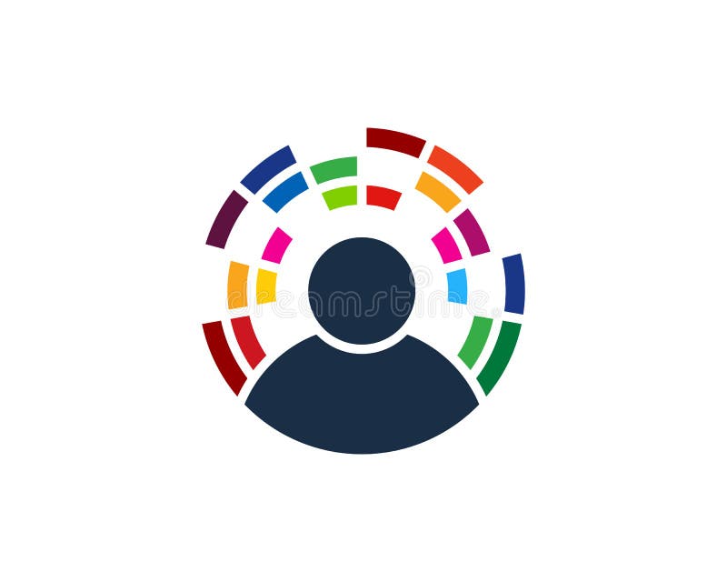 Icono Logo Design Element De La Gente Ilustración del Vector ...