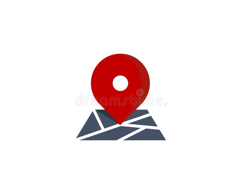 Icono Logo Design Element De La Ruta Ilustración del Vector ...