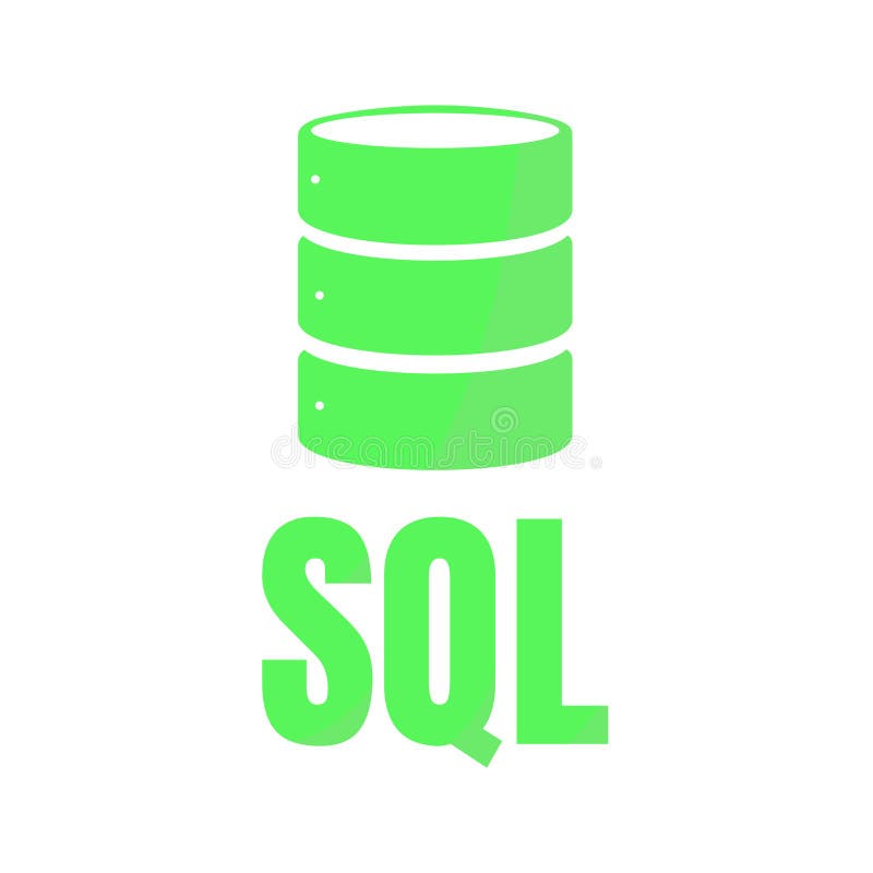 Icono Logo Design UI O UX App De La Base De Datos SQL Ilustración del ...