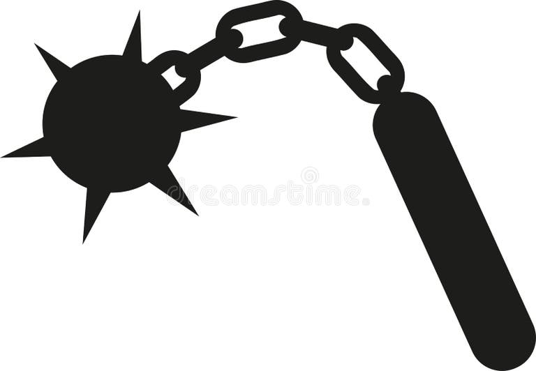 Icono Medieval Del Arma Del Macis Ilustración del Vector - Ilustración ...