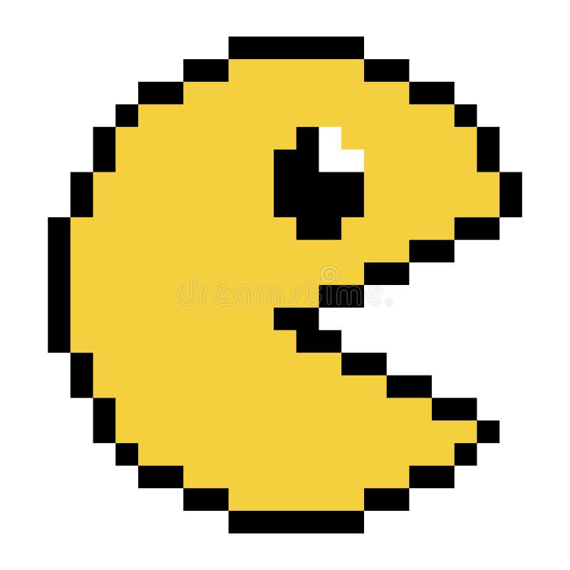 Icono Pacman ilustración del vector. Ilustración de jugador - 388992905
