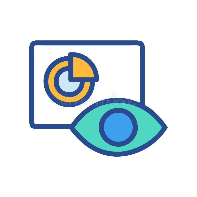 Icono Para Ayudas Visuales Educativas Ilustración del Vector ...