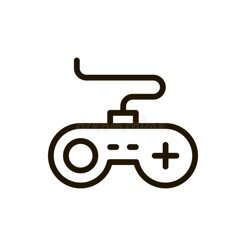 Icono Plano De La Palanca De Mando Stock de ilustración - Ilustración ...