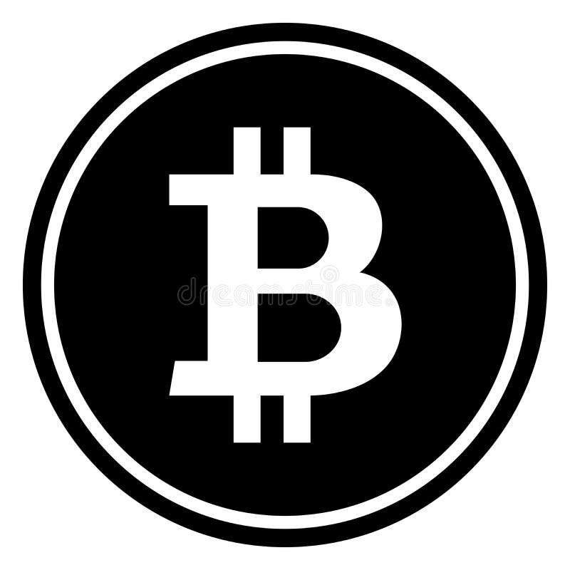 Icono Plano De Los Bitcoins Del Vector Ilustración del Vector ...