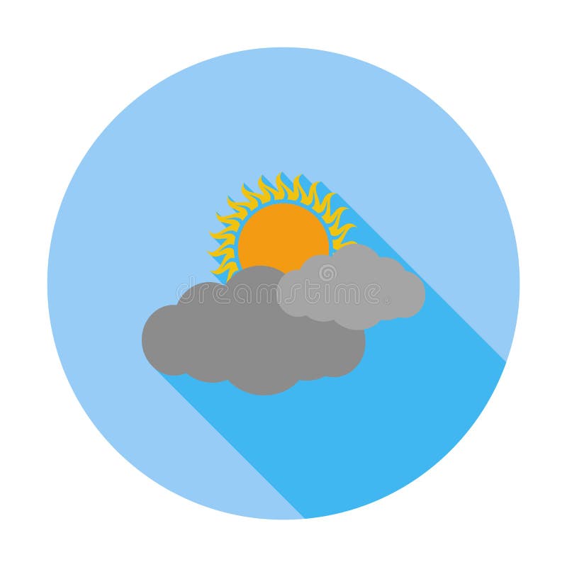 Icono Plano Del Solo Vector De La Nubosidad Ilustración del Vector ... Icono Plano Del Solo Vector De La Nubosidad Ilustración del Vector ...