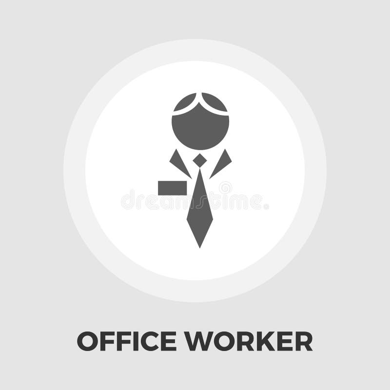 Icono plano humano ilustración del vector. Ilustración de negocios ...