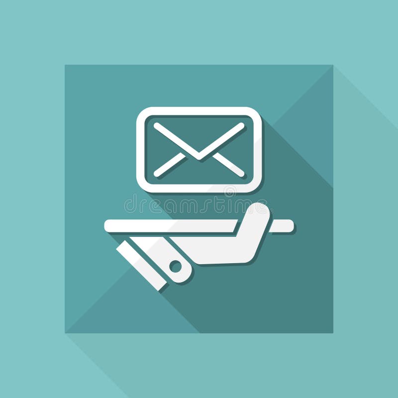 Icono Postal De Las Agencias Ilustración del Vector - Ilustración de ...