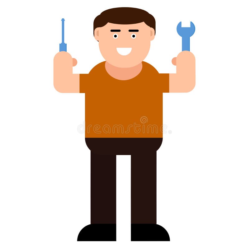 Icono principal del vector stock de ilustración. Ilustración de hombre ...