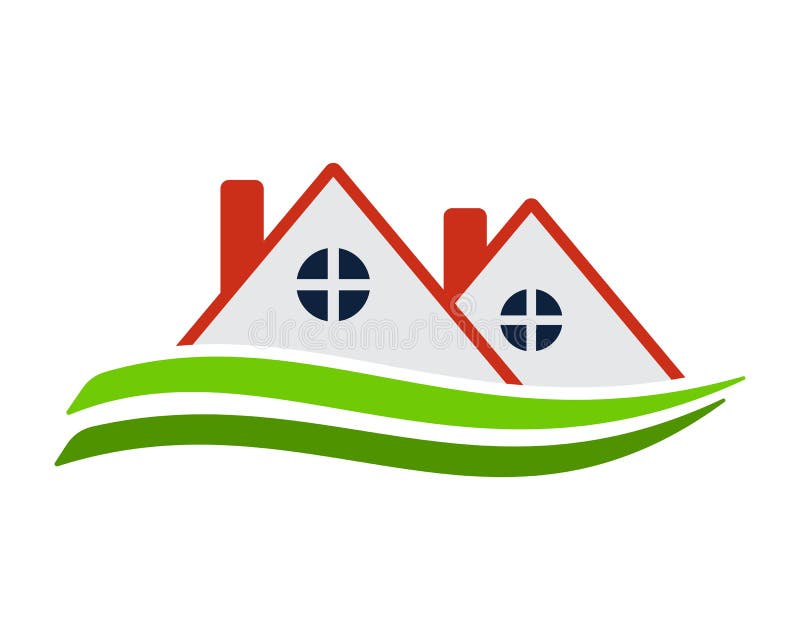 Icono Residencial De La Vivienda Ilustración del Vector - Ilustración ...