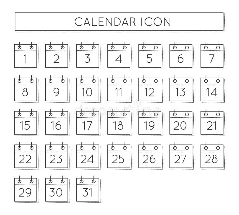 Calendario Simple Por 2019, 2020, 2021, 2022, 2023 Y 2024 Años ...