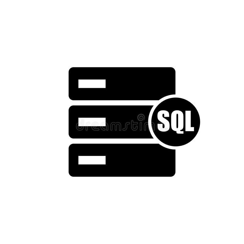 Icono Sql Aislado En Fondo Blanco Ilustración del Vector - Ilustración ... Icono Sql Aislado En Fondo Blanco Ilustración del Vector - Ilustración ...