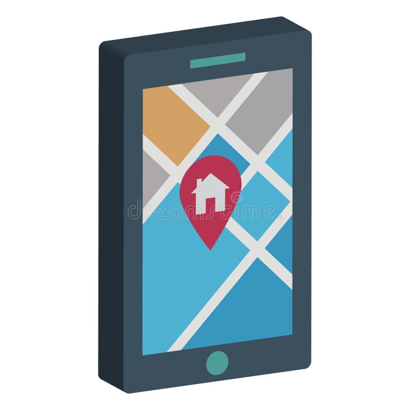 Icono Vectorial De Color De Dispositivo Gps Completamente Editable ...