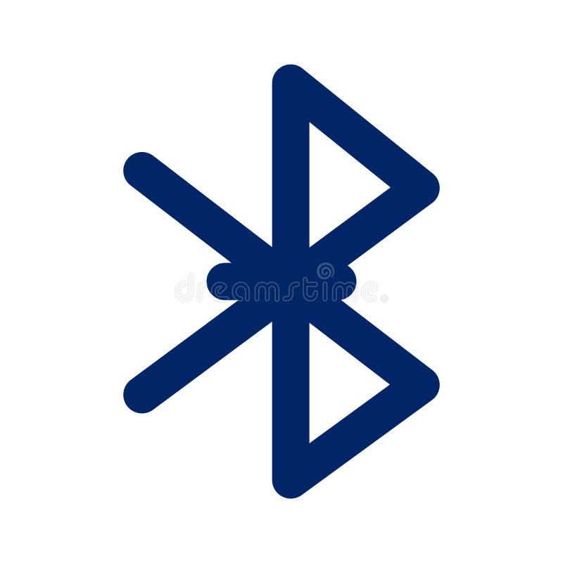 Icono Del Vector De Bluetooth Foto editorial - Ilustración de muestra ... Icono Del Vector De Bluetooth Foto editorial - Ilustración de muestra ...