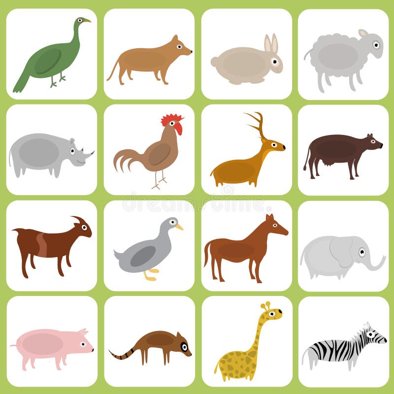Iconos Animales Imagen. Imagen: 16034794