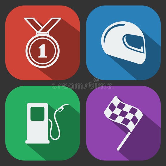 Iconos de la raza stock de ilustración. Ilustración de premio - 46315241