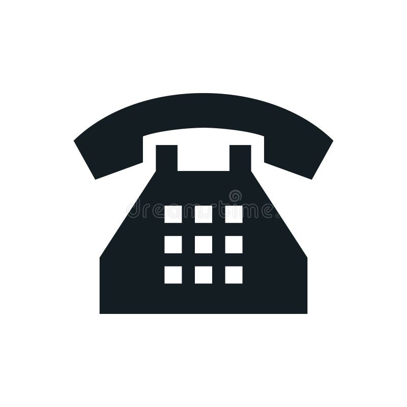 Iconos Del Teléfono, Símbolo Del Teléfono Ilustración del Vector ...