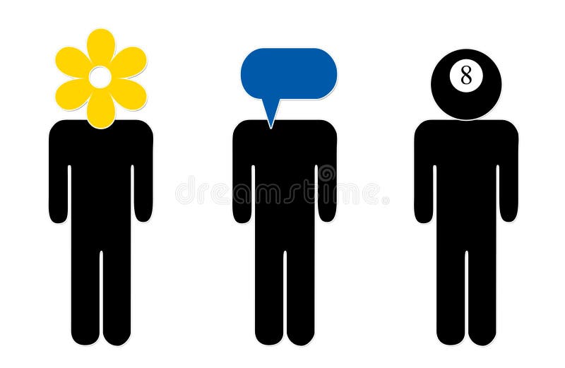 Iconos del testaferro stock de ilustración. Ilustración de pistas - 4410815