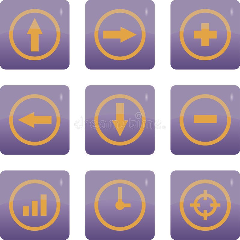 Iconos del vector ilustración del vector. Ilustración de imagen - 70773770