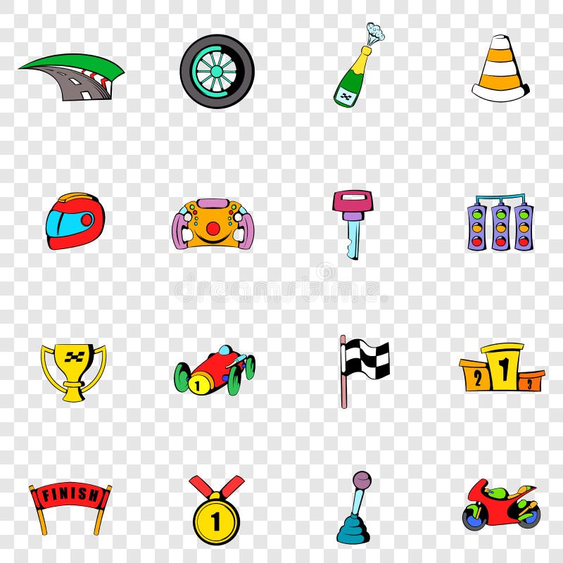 Iconos Determinados De La Raza Stock de ilustración - Ilustración de ...