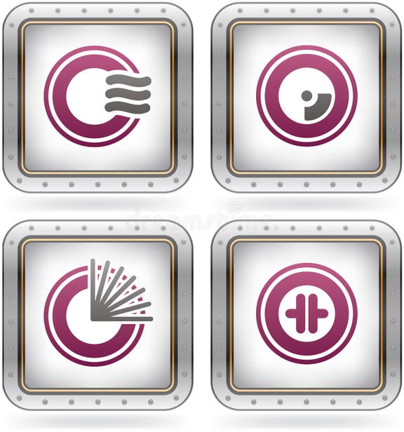 Iconos misceláneos ilustración del vector. Ilustración de icono - 21123615