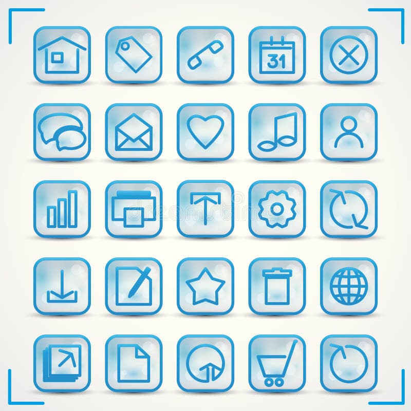 Useful Icons 2 - Version 1 stock vector. Illustration of medicine - 329827