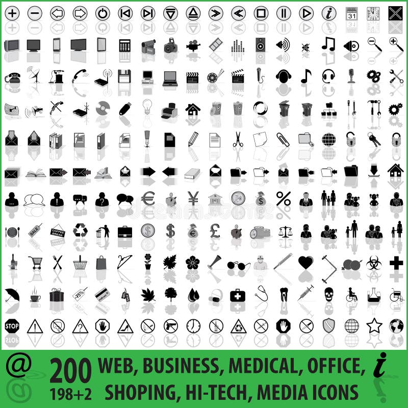Misc Icons Stock Illustrations – 100 Misc Icons Stock Illustrations ...