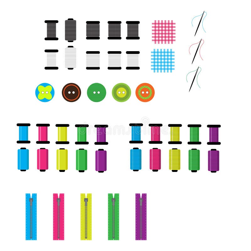 Icons of bright colors. stock vector. Illustration of clew - 75311957