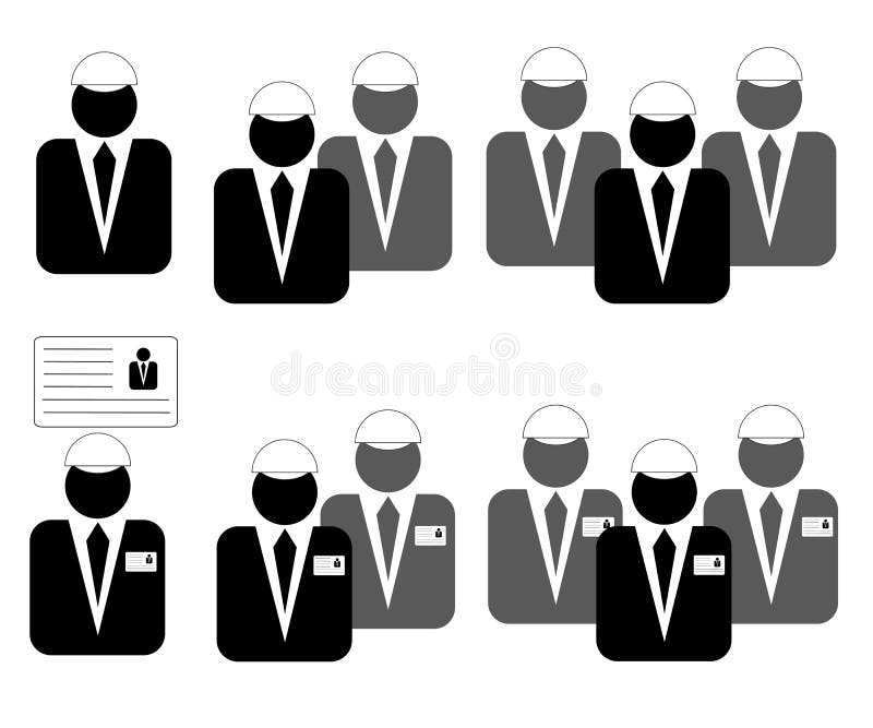 Icons for Business, Management, Engineering, Mechanical Engineer Stock ...
