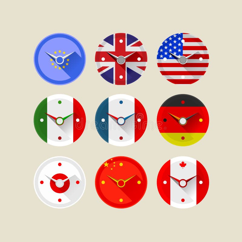 World flag labels stock vector. Illustration of canada - 9269014