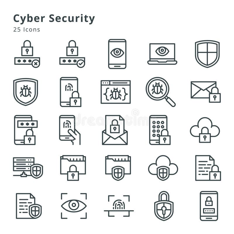 Cyber Security Sketch Drawing Stock Illustrations – 621 Cyber Security ...