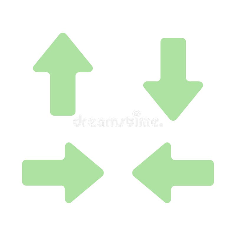 Icons `direction` vector stock vector. Illustration of icons - 137338410