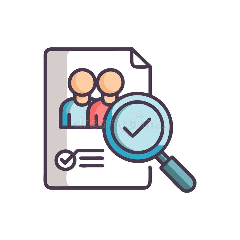 Icons for Effective Hiring and Employment Stock Photo - Illustration of ...