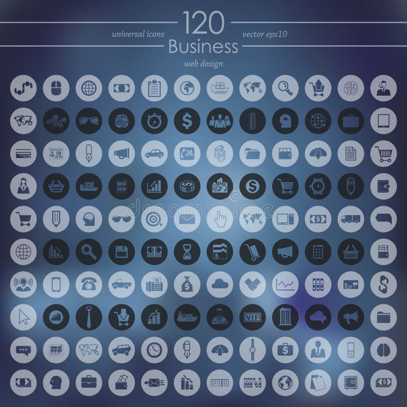 Icons llll иллюстрация вектора. иллюстрации насчитывающей расплывчатые ...