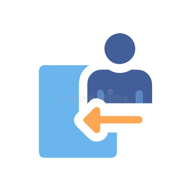 Icons for Making Career Resignation Decisions Stock Illustration ...