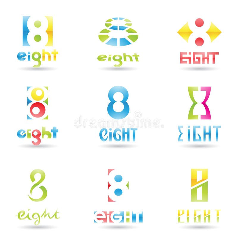 Number Eight Stock Illustrations – 44,283 Number Eight Stock ...