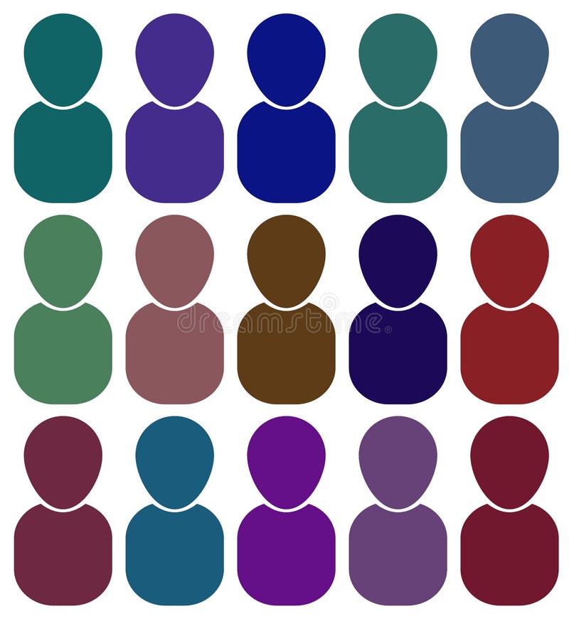 Avatar stock vector. Illustration of color, conceptual - 12710160