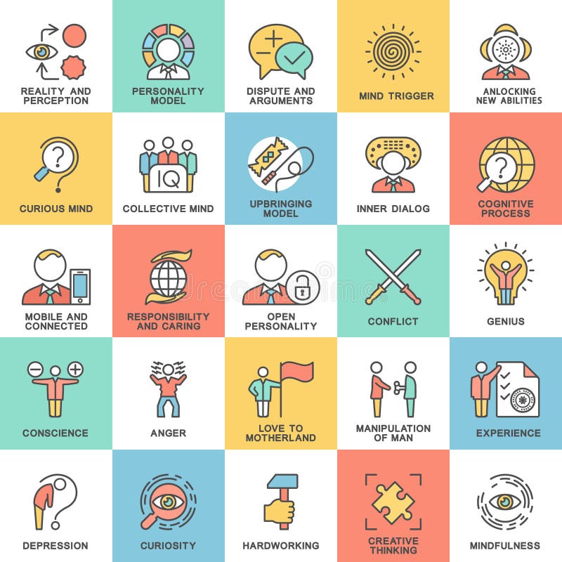 Icon Personality Stock Illustrations – 17,881 Icon Personality Stock ...